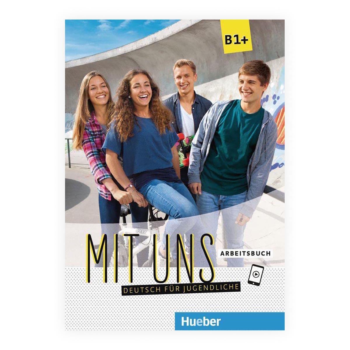 Mit uns! Arbeitsbuch B1+ | literatura.mk