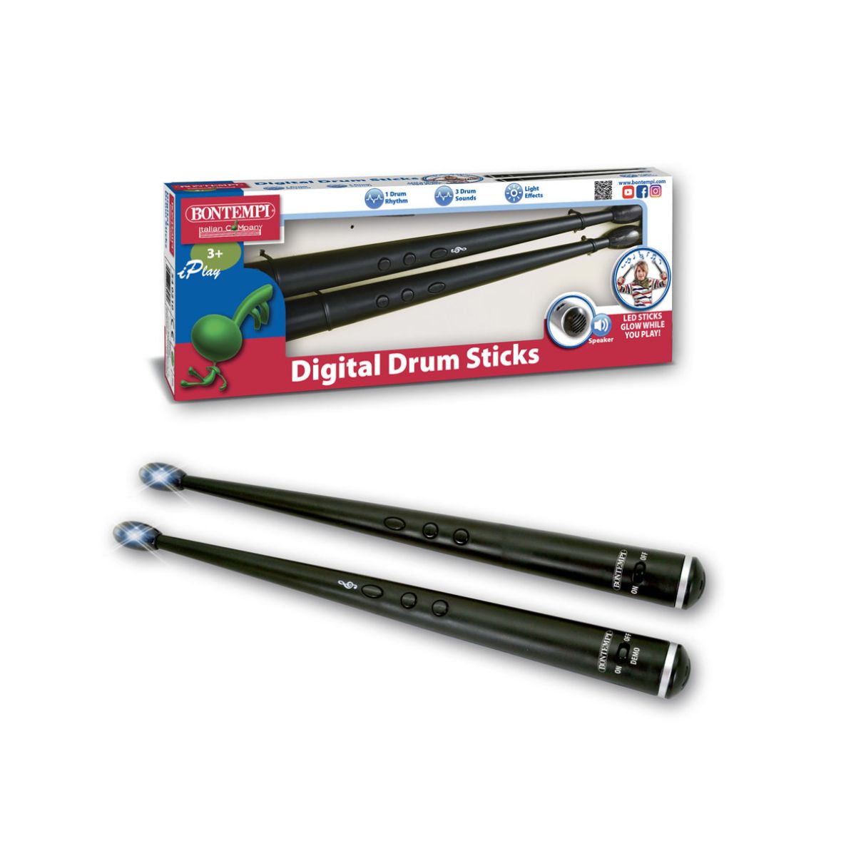 Дигитални стапчиња за тапани, iPlay, Digital Drum Sticks | literatura.mk