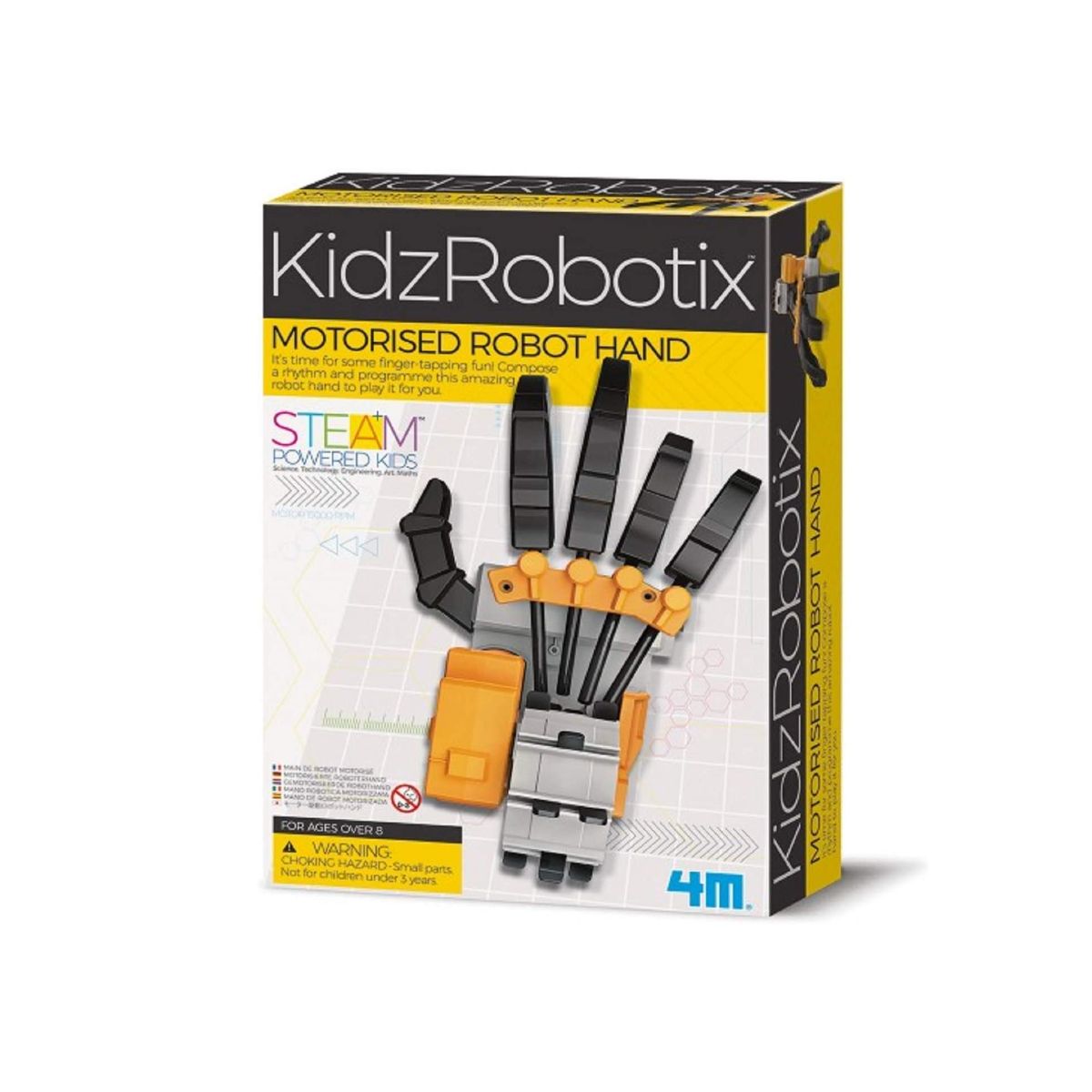 STEM сет, Kidz Robotix, Motorised Robot Hand | literatura.mk