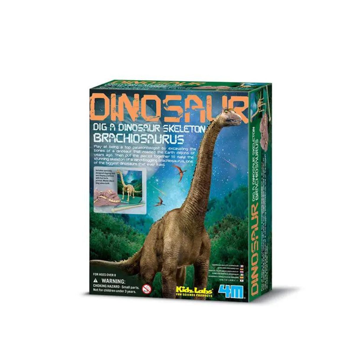 STEM сет, Kidz Labs, Dig a Dinosaur Skeleton - Brachiosaurus ...