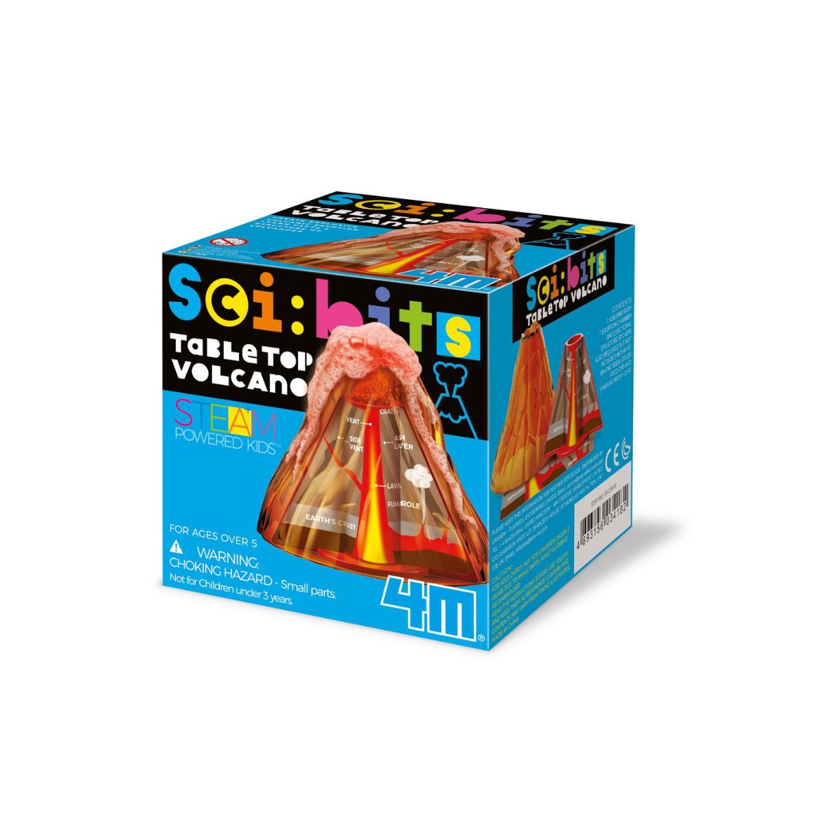 STEM сет, Sci:Bits, Table Top Volcano | literatura.mk