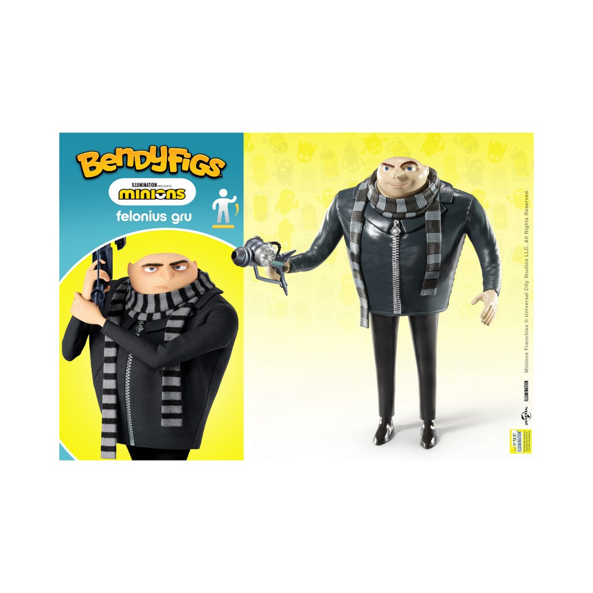 Фигура, Bendyfigs™, Minions – Gru | literatura.mk