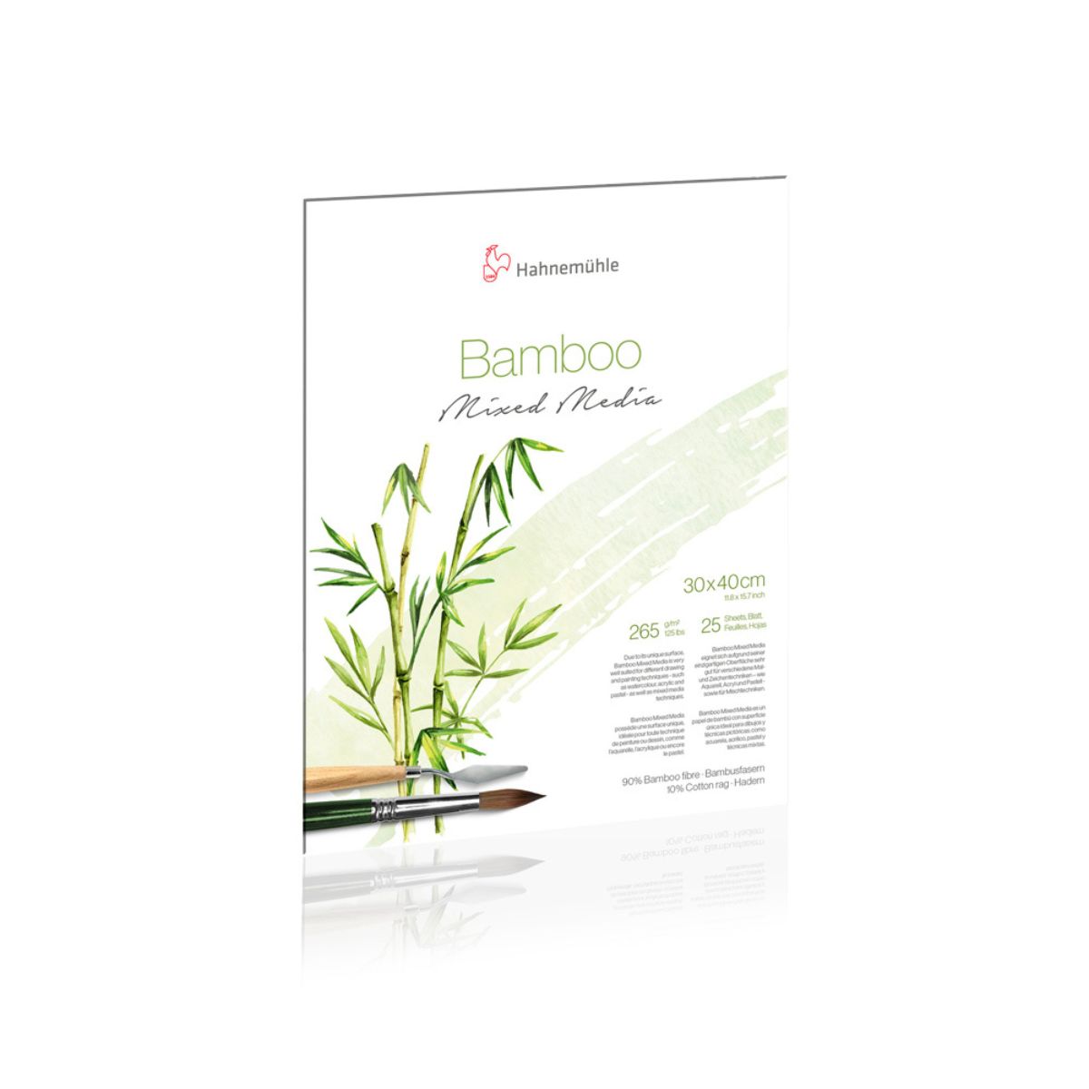 Блок за скицирање, Bamboo Mixed Media, 265 g/cm², 30 x 40 cm ...