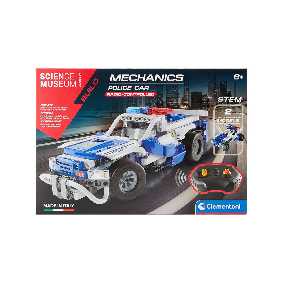 СТЕМ сет, Science Museum: Build - Mechanics: Police Car | literatura.mk