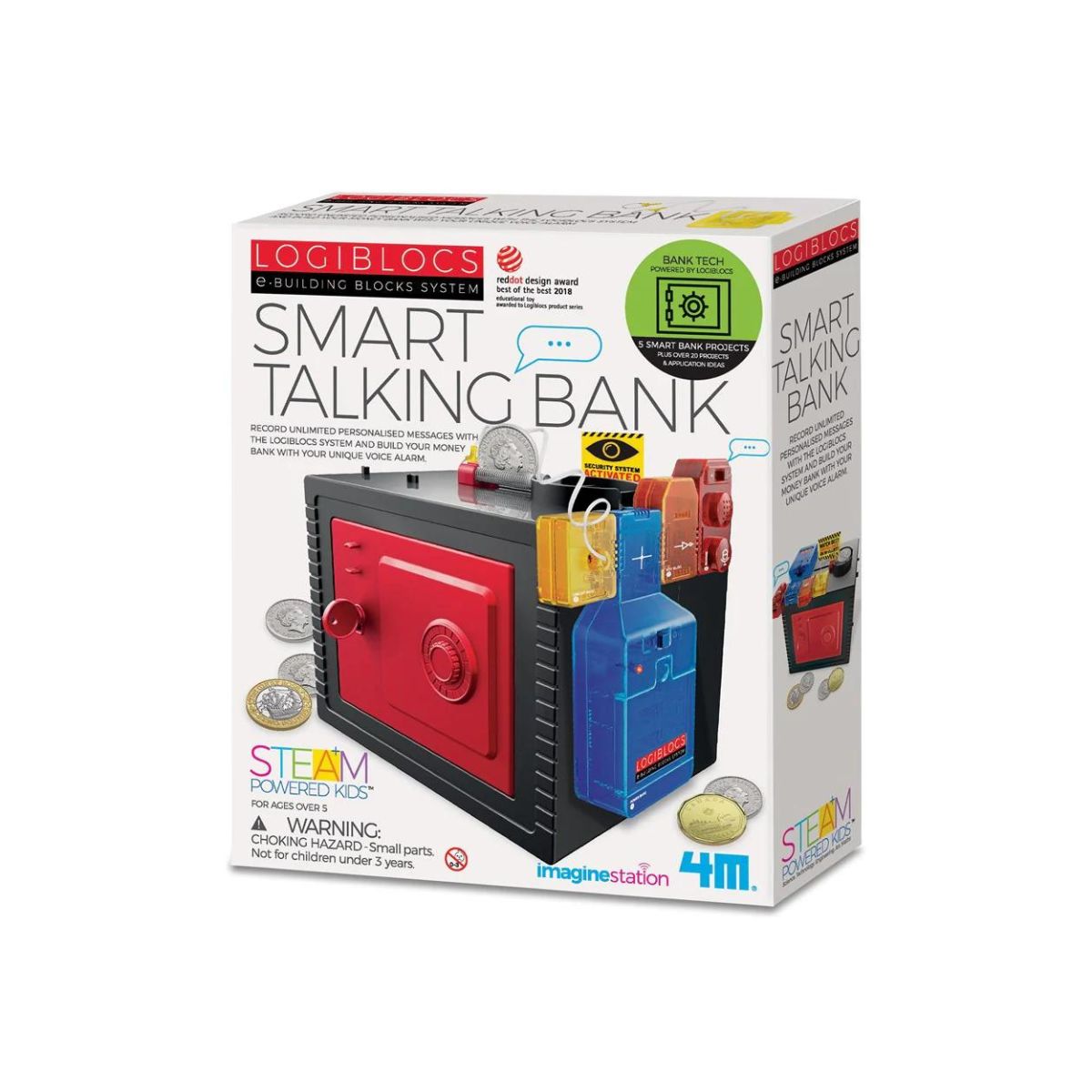 Сет за градба, Logiblocs, Smart Talking Bank | literatura.mk