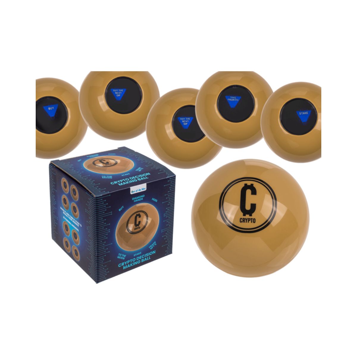 Интерактивна фигура, Crypto Decision Making Ball | literatura.mk