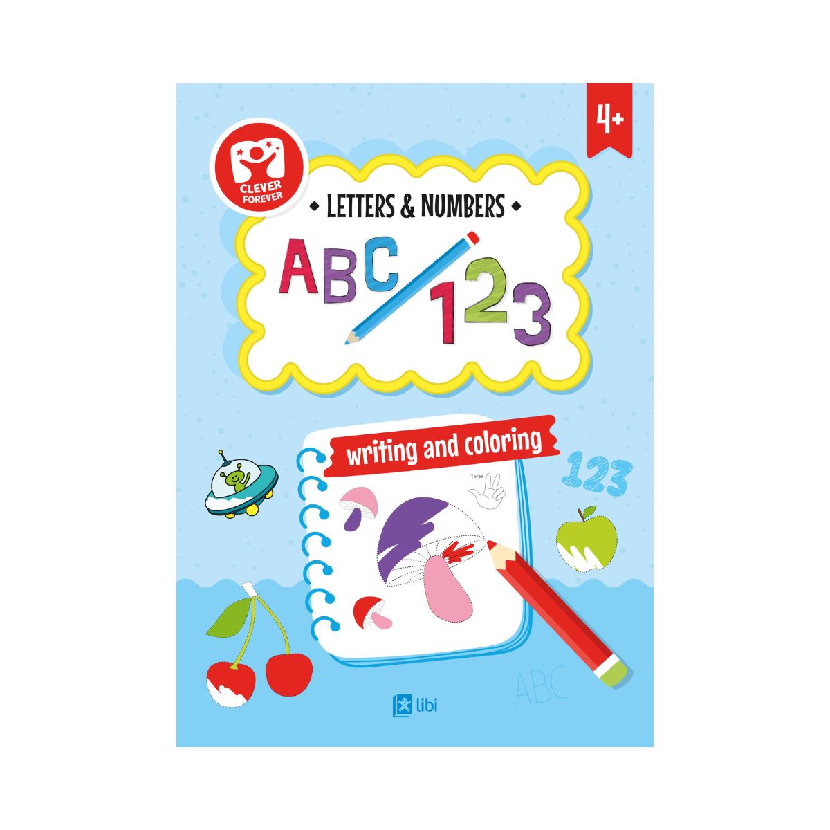 Letters & Numbers Abc 123 writing and coloring | literatura.mk