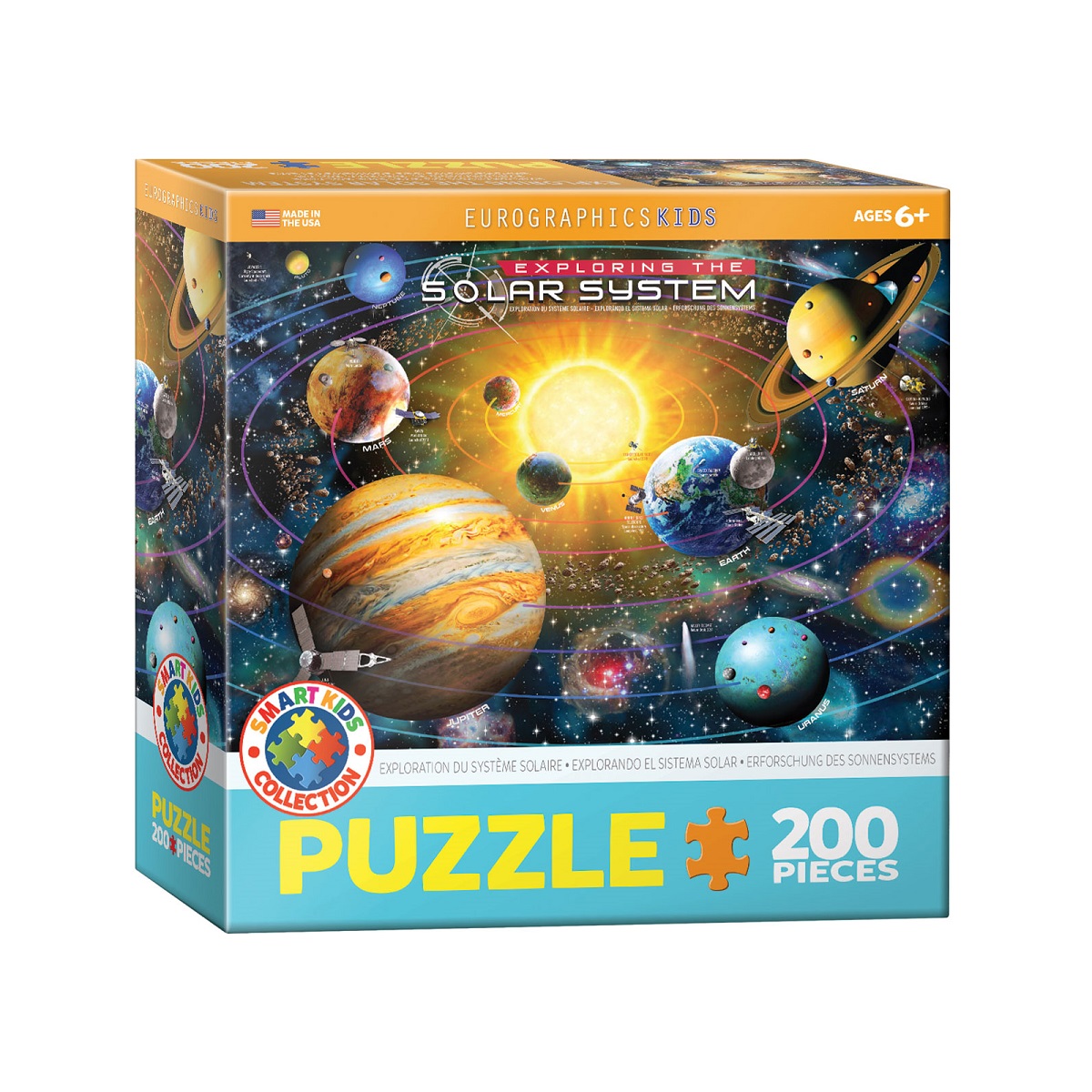 Сложувалка, Exploring the Solar System, 200 парчиња | literatura.mk