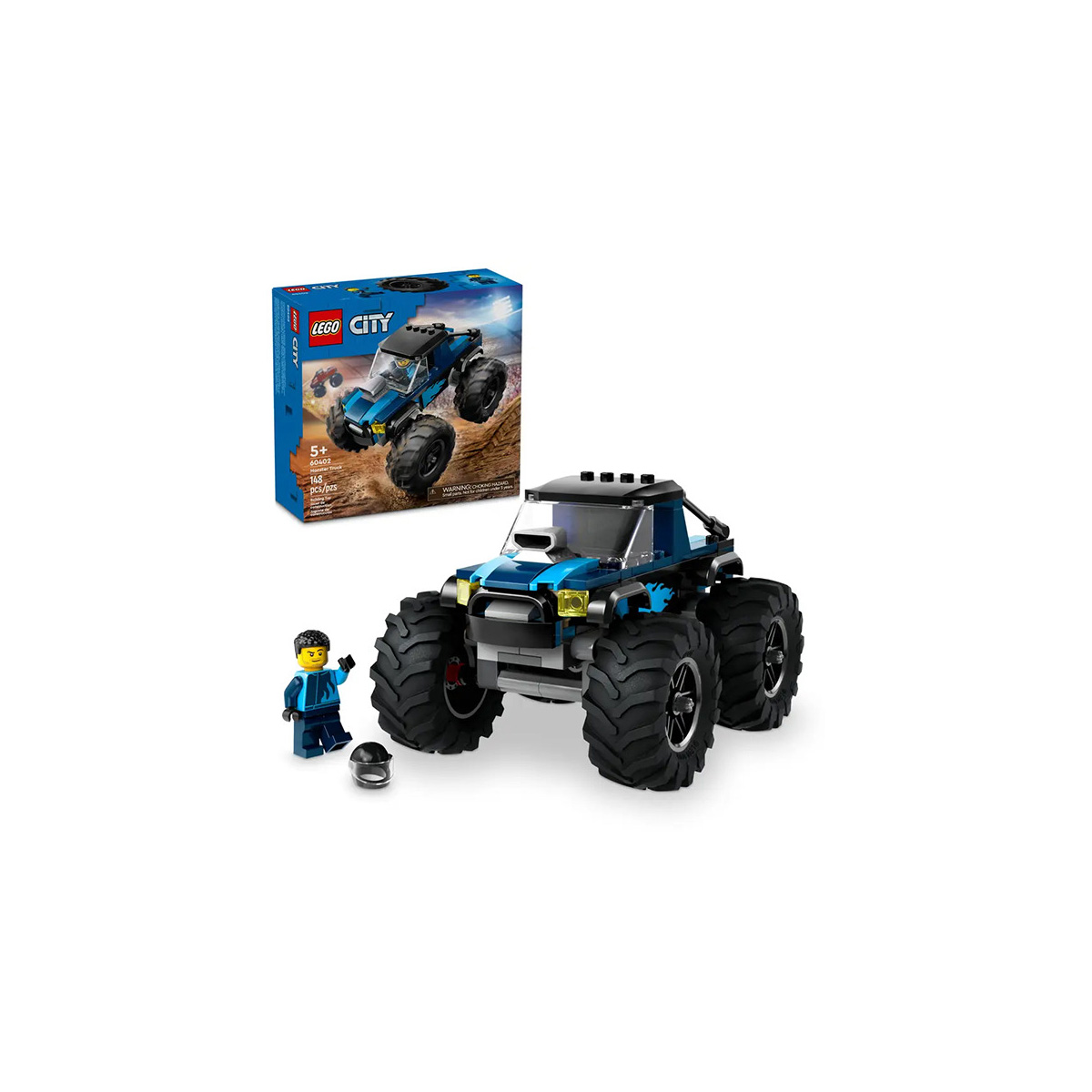 LEGO коцки, City, Blue Monster Truck | literatura.mk