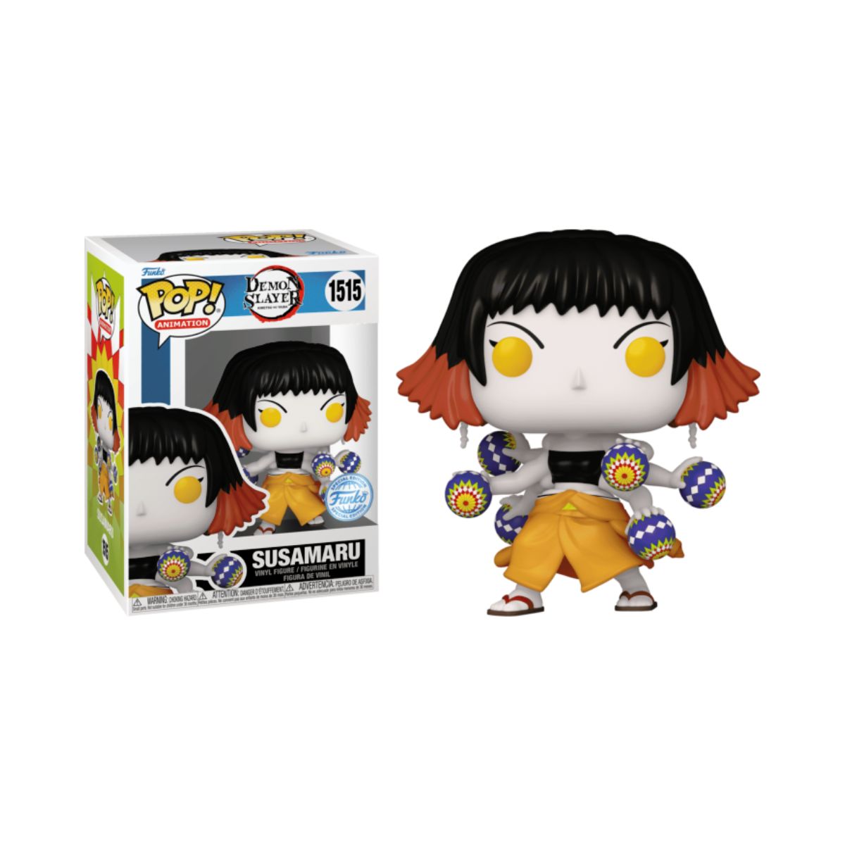 Фигура, Pop! Animations, Demon Slayer - Susamaru with Temari Balls ...