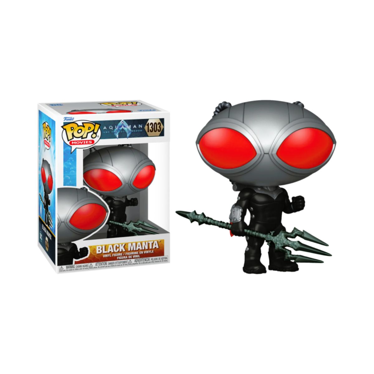 Фигура, Pop! Movies, DC: Aquaman and The Lost Kingdom - Black Manta ...