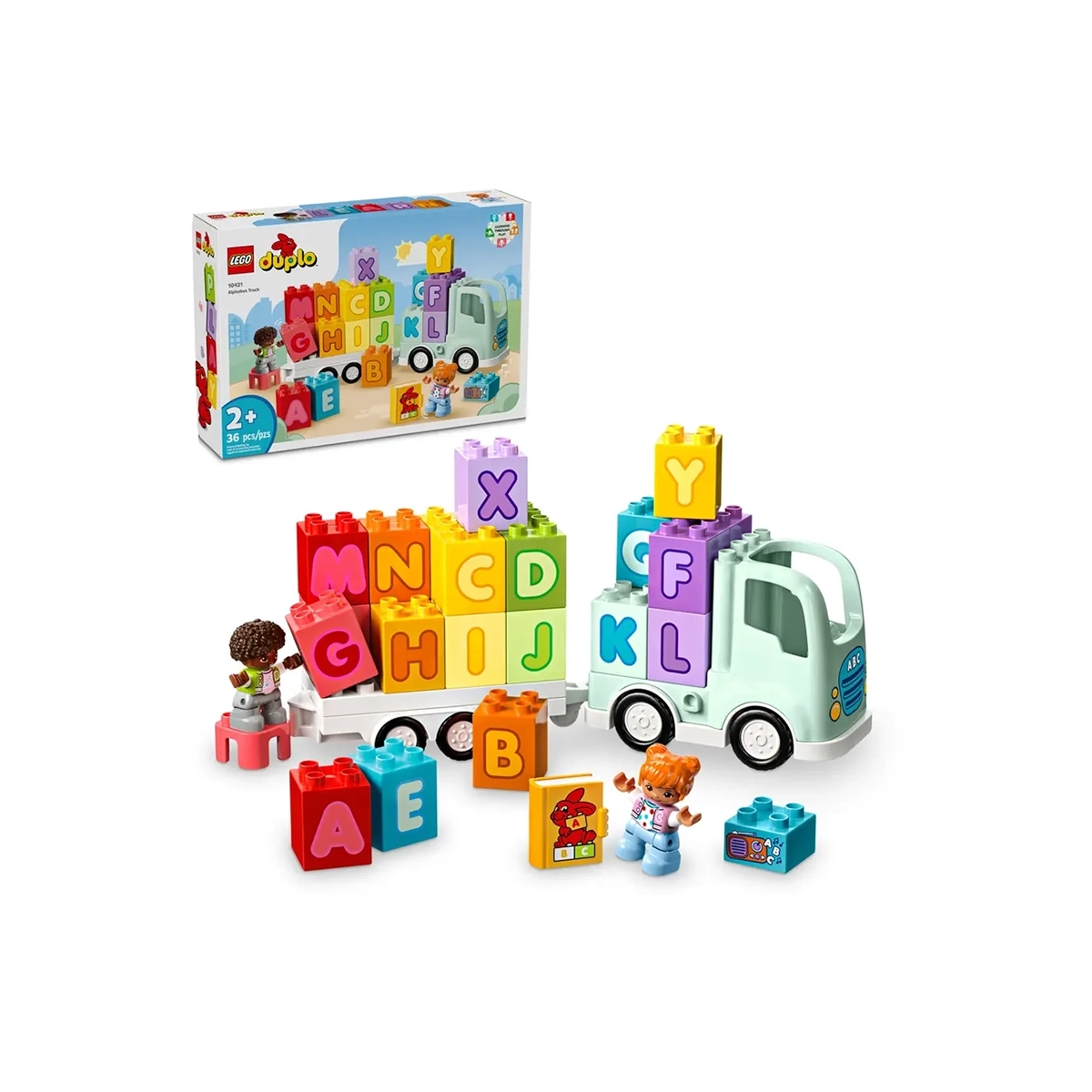 LEGO коцки, Duplo, Alphabet Truck | literatura.mk