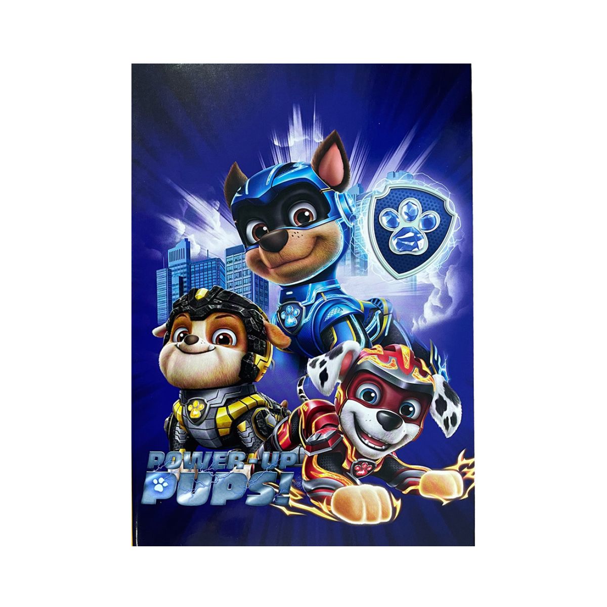 Тетратка, Paw Patrol - Power Up Pups, B5 | literatura.mk