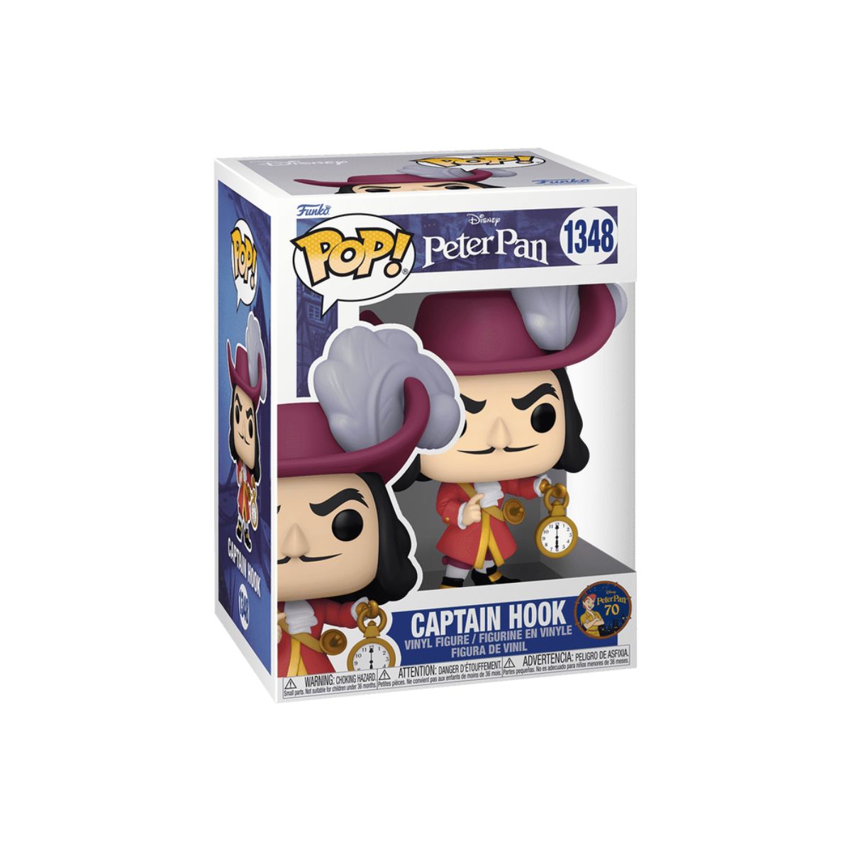 Фигура, Pop!, Disney: Peter Pan - Captain Hook | literatura.mk