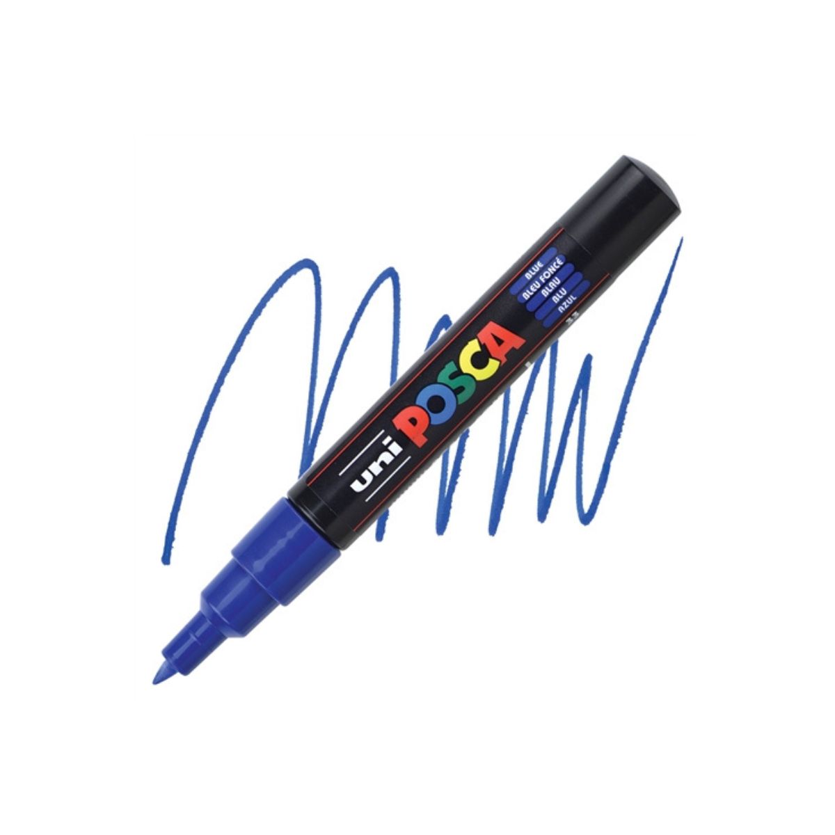 Маркер, Posca PC-1MC - Blue | literatura.mk