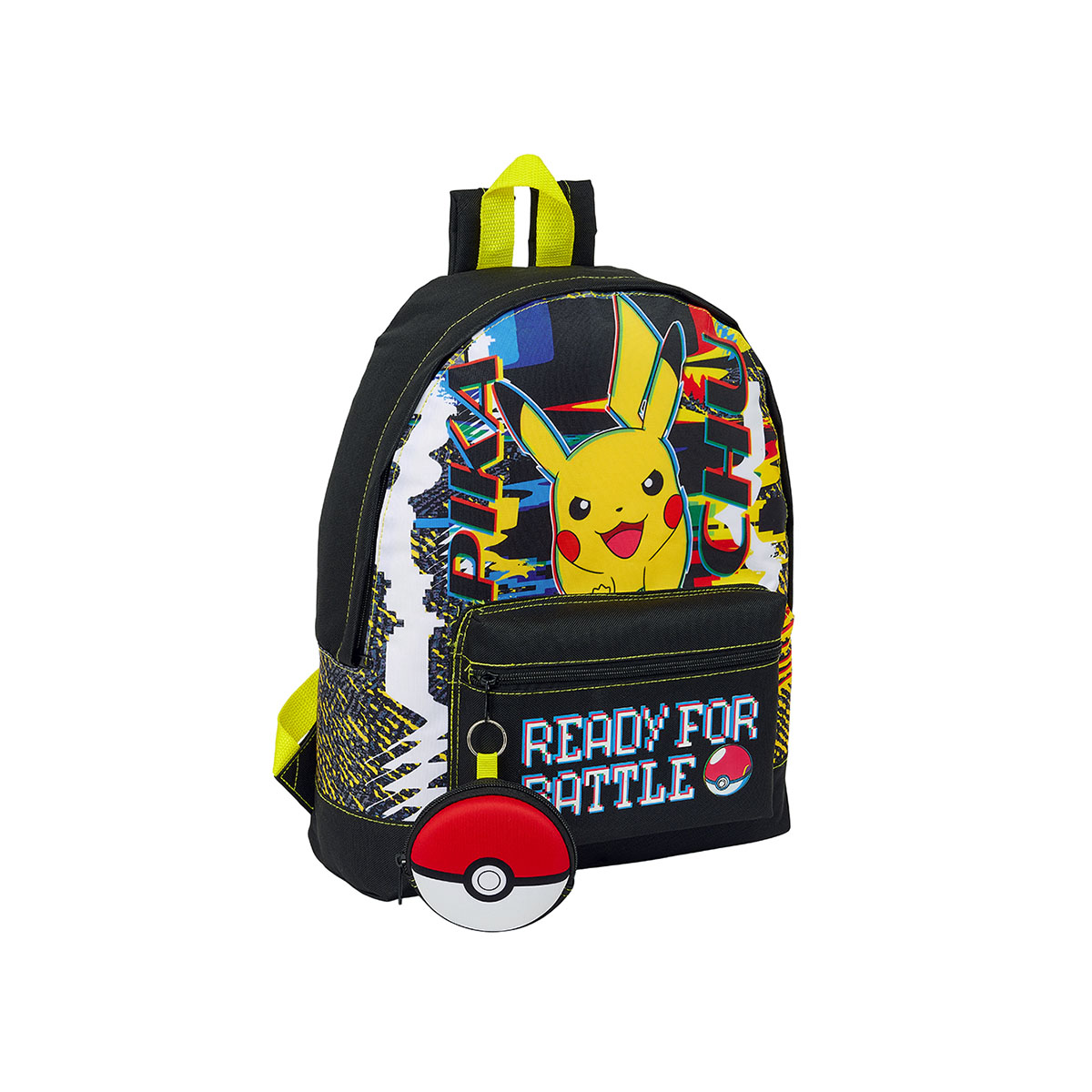 Ранец + приврзок новчаник, Pokemon - Ready For Battle | literatura.mk