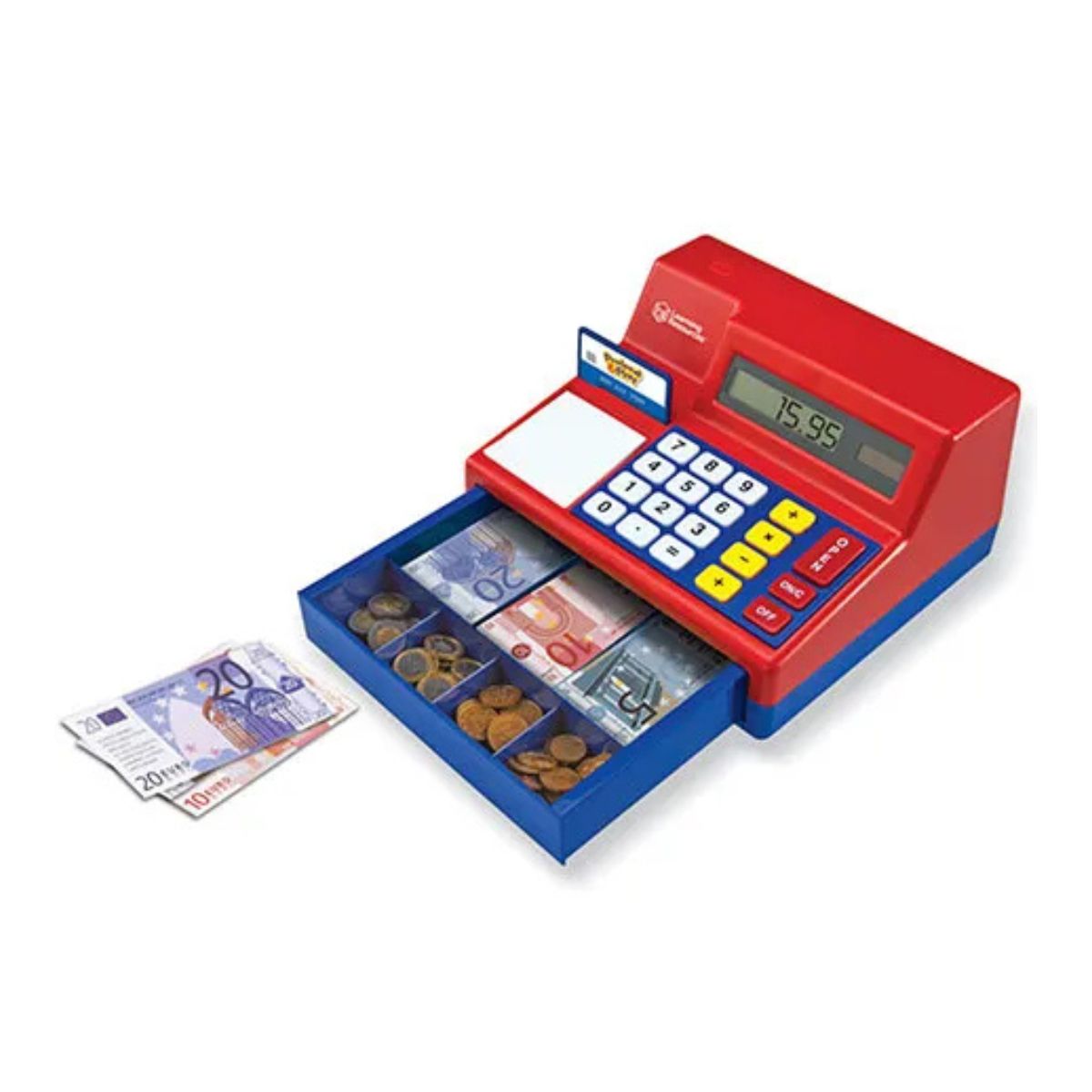 Сет за игра, Pretend & Play® Calculator Cash Register with Euro Money ...
