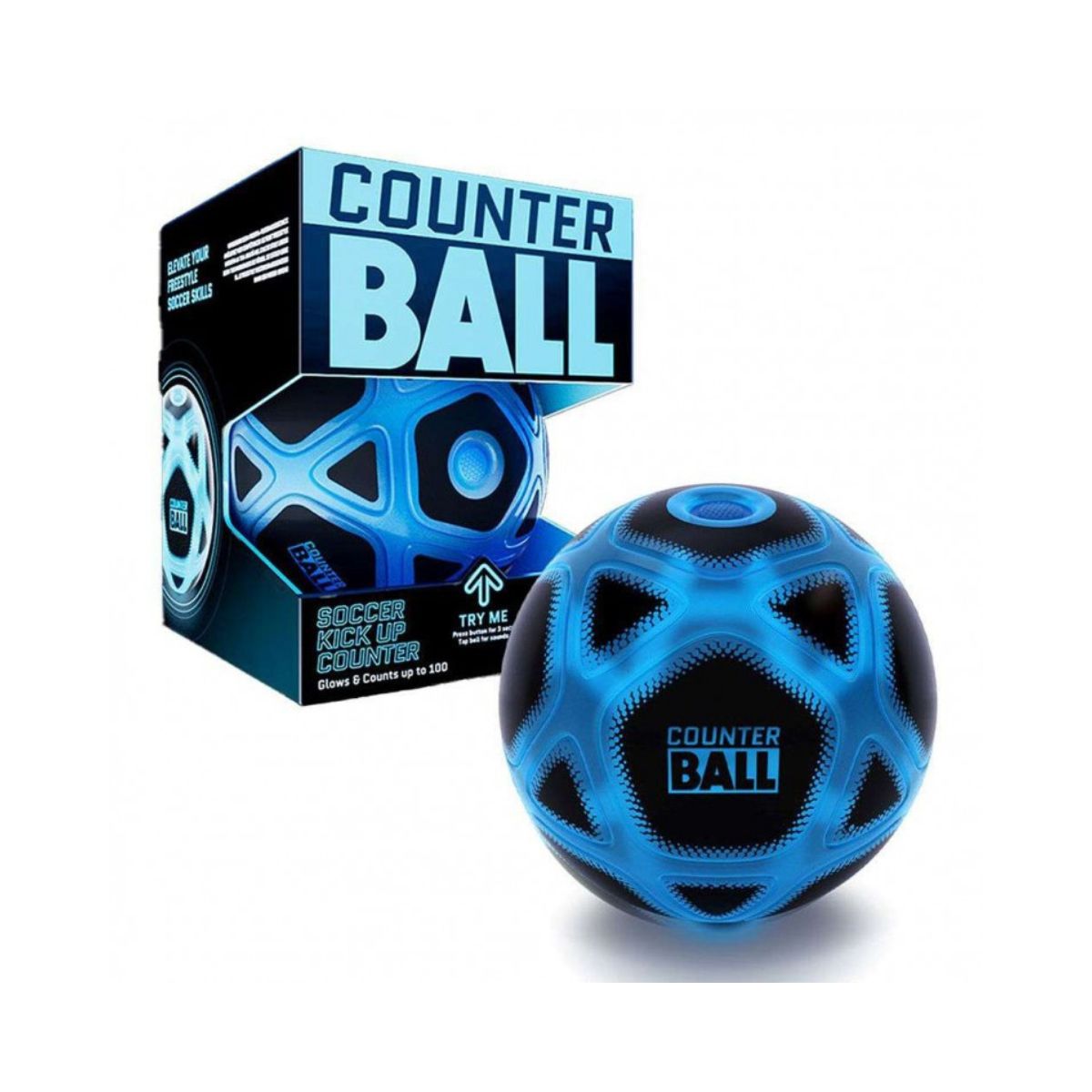 Фудбалска топка со светла и звуци, Strikesphere Counter Soccer Ball ...
