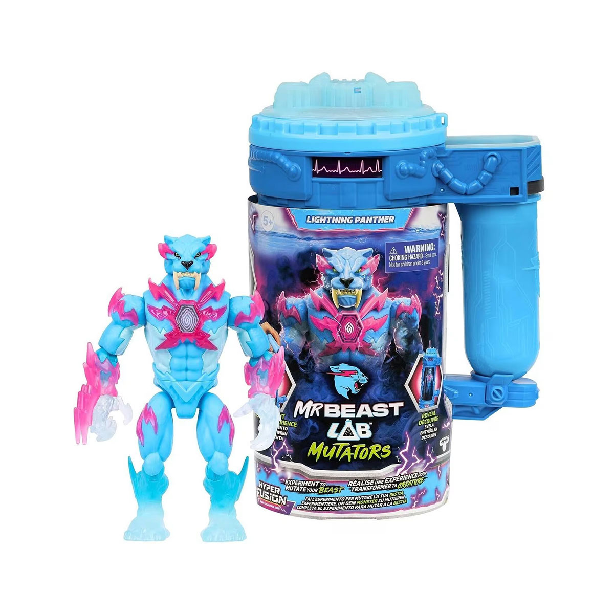 Фигура, Mr. Beast Lab Mutators, 13 cm, 3 варијанти | literatura.mk