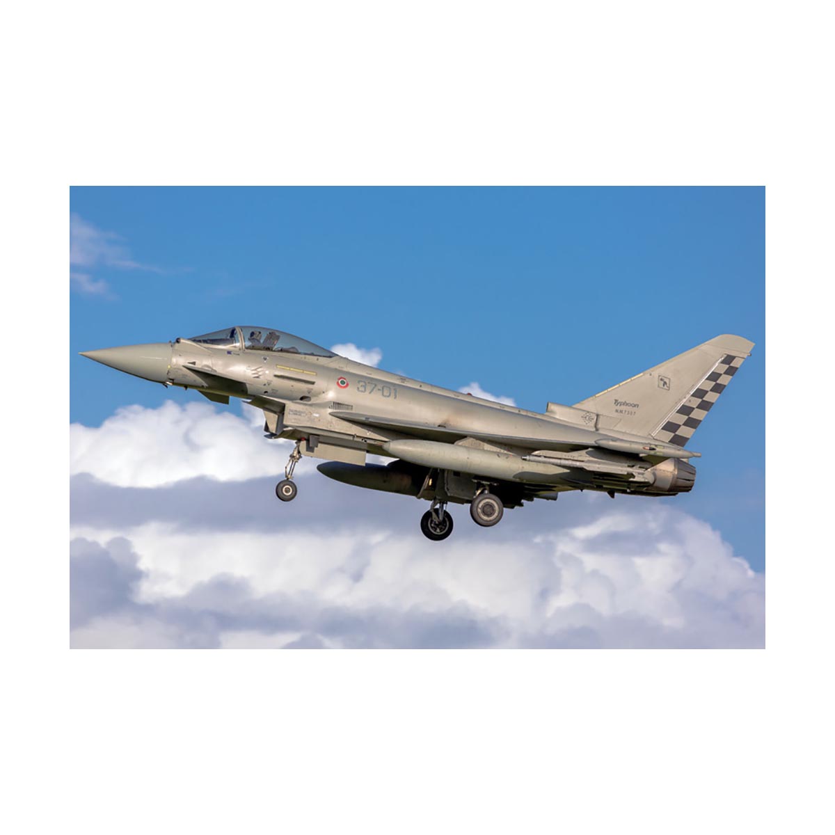 Макета, Aircraft, EF 2000 Typhoon single seater, 1:72 | literatura.mk