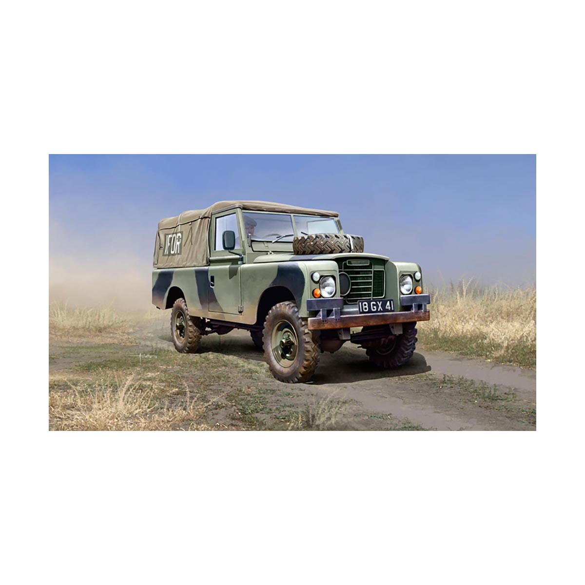 Макета, Military Vehicles, Land Rover 109’ LWB, 1:35 | literatura.mk