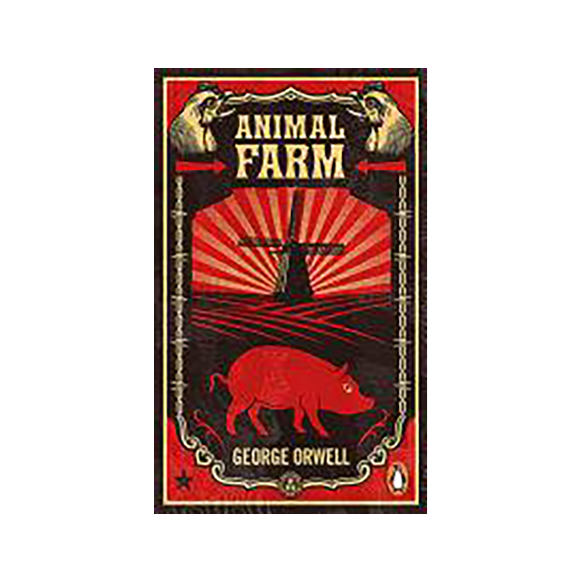 Animal Farm : The dystopian classic reimagined with cover art by ...