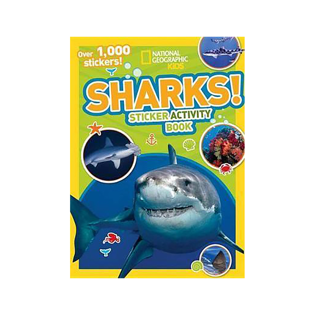 National Geographic Kids Sharks Sticker Activity Book | literatura.mk