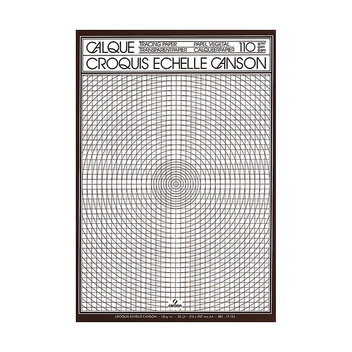 Скицник, Canson, Sketching Tracing Paper - Calque Croquis, 110/115 г/м² ...