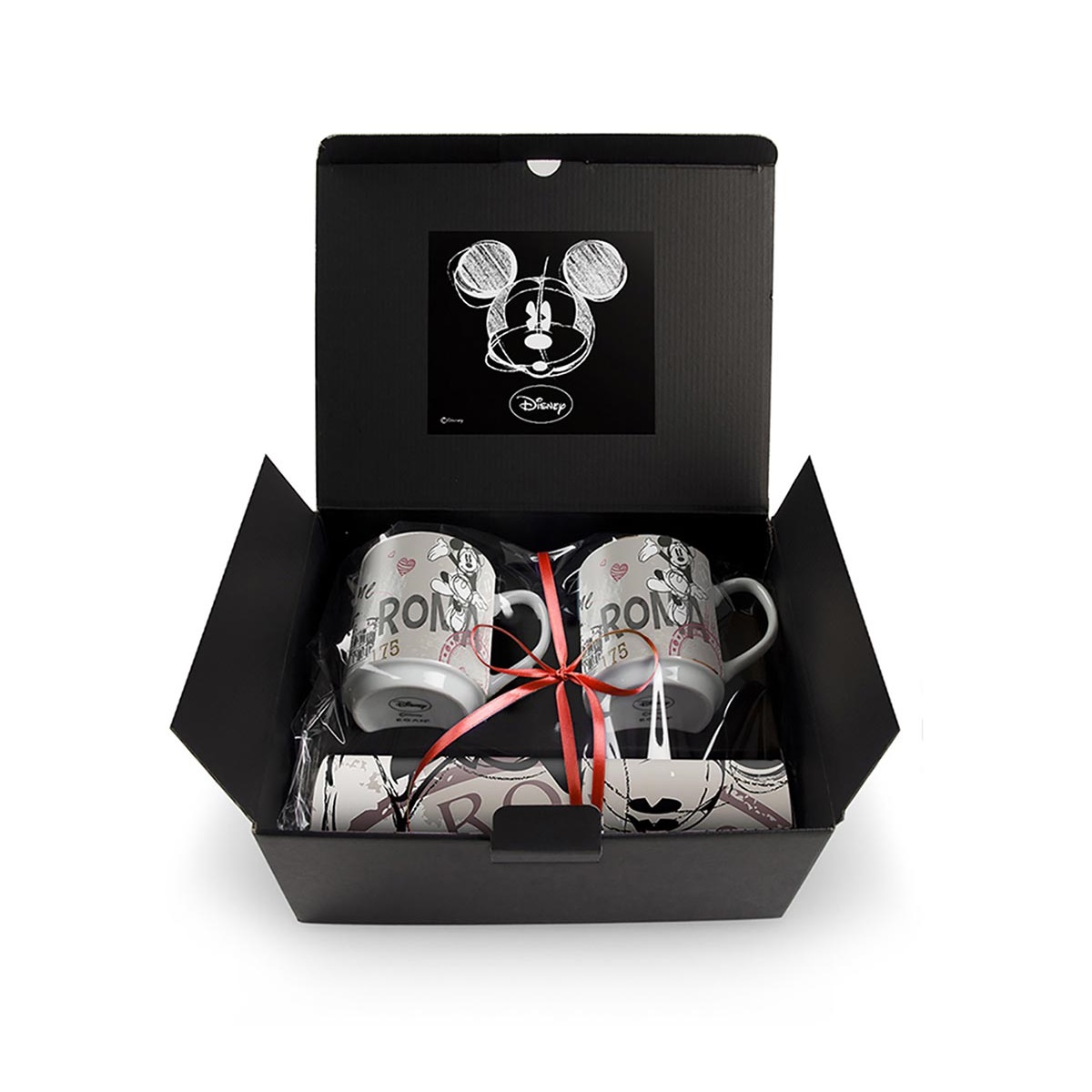 Сет - 2 шолји и 2 подлоги, Disney, Mickey Mouse City - Rome | literatura.mk