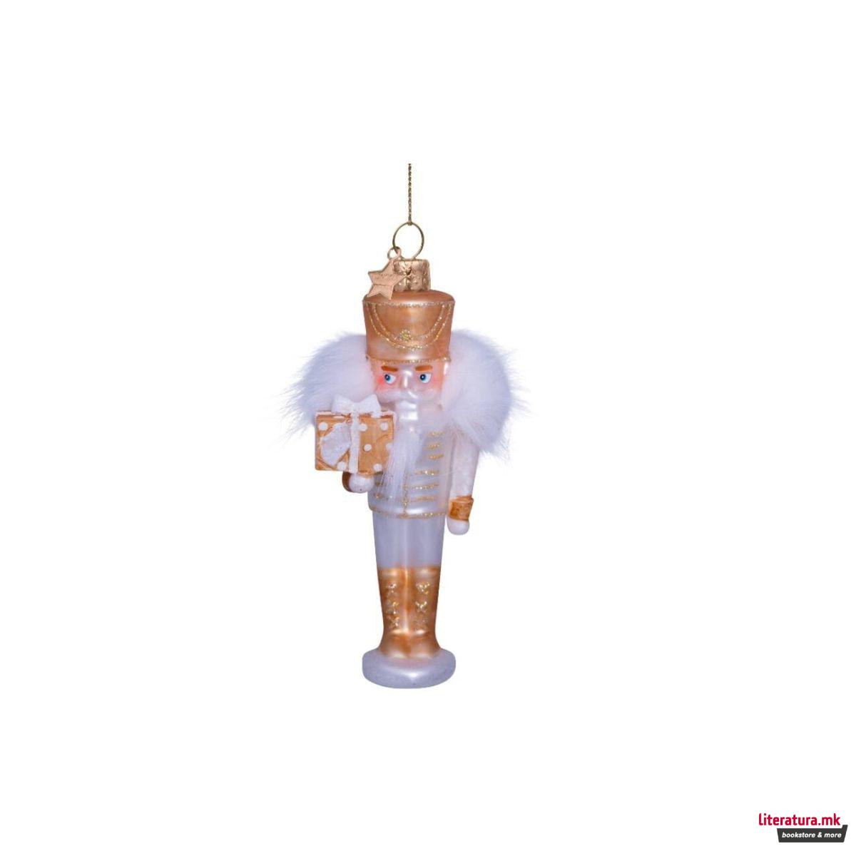 Лампион, Gold Nutcracker, 16cm | literatura.mk